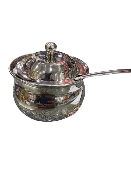 Buy Nurat Stainless Steel Copper Sauce Pan, Flat Base Sauce Pan, Tea ...