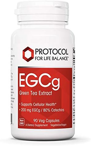 Amazon.com : Protocol EGCg 200 mg - 200 mg EGCg Green Tea Extract ...