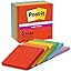 Post-it Super Sticky Notes, 540 Sheets, Pack of 6 Pads, 76 mm x 76 mm ...