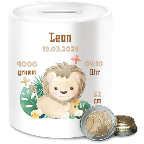 Spardose mit Namen Zur Geburt – Die 15 besten Produkte im Vergleich - Elternchecker