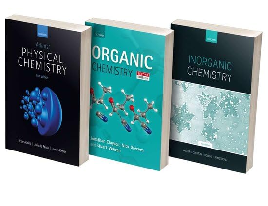 Chemistry Pack 2022: Textbook Multipack: Amazon.co.uk: Weller, Mark ...