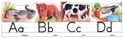 Animal Alphabet Bulletin Board Set by Schaffer, Frank, School Specialty ...