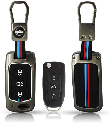 OTO2EYE Premium Metal Key Cover Compitable for Tata Tiago | Nexon ...