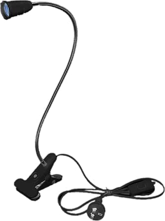 Clip Desk Lamp, E27 Lamp Holder Bulb Holder Clip Flexible Light Base ...