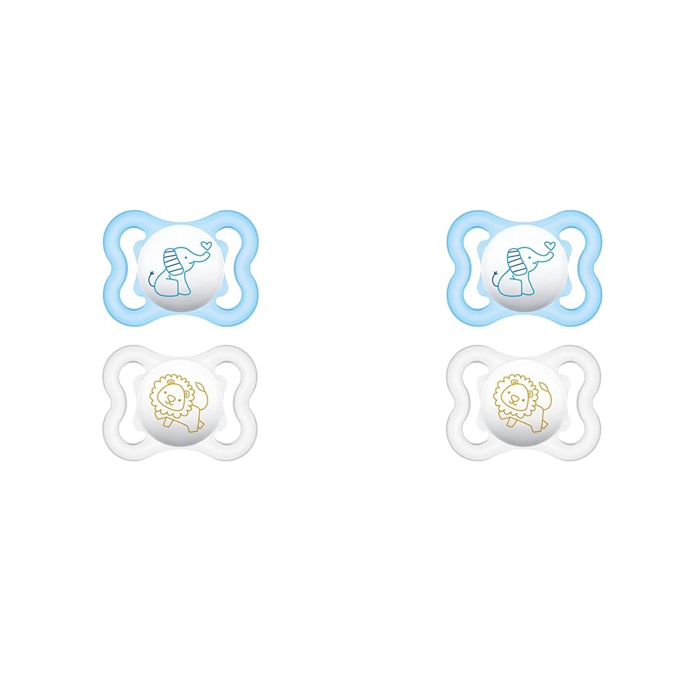 Amazon.com : MAM Mini Air Pacifiers, Sensitive Skin Pacifier 0-6 Months ...
