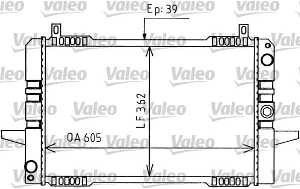 Valeo 819170 - Radiator, engine cooling : Amazon.co.uk: Automotive