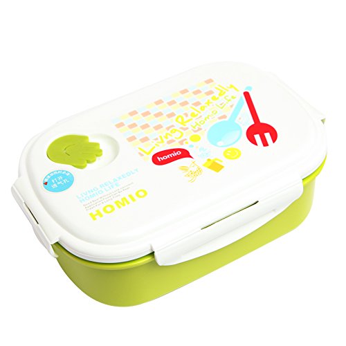 Ohanna Homio Airtight Lunch Box for School/Home Storage (BPA Free ...