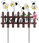 Amazon.com : YEAHOME Garden Decor for Outside, 2 Pack 22.4“ Sunflower ...