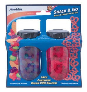 Buy Aladdin Snack & Go Twin Pack - Blue/Red Online at Low Prices in ...