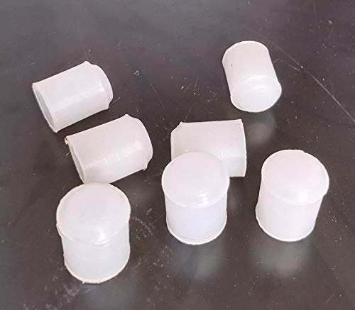 Chair Bush White Colour (Cylinder Type) (ID-12 mm,OD-16 mm)[15pcs ...