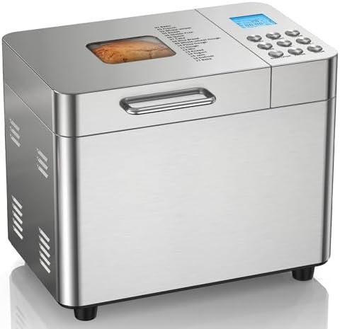 Amazon.com: 2LB Bread Maker Machine, OSIPOTO 17 in 1 Automatic ...