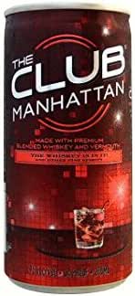 Amazon.com: Club Cocktails Manhattan Can, 20 Proof, 200mL : Grocery ...
