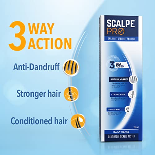 Scalpe Pro Anti dandruff Shampoo 200ml x Pack of 2 - Price History