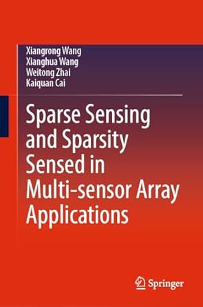 Sparse Sensing and Sparsity Sensed in Multi-sensor Array Applications ...