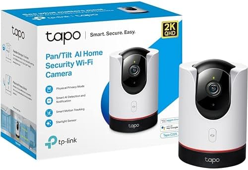 TP-Link Tapo Smart Home Security WiFi Camera, 2.4GHz Wi-Fi Connection ...
