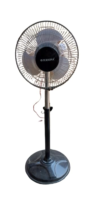 Buy Standing Desk Fan, High Speed, Black Online at Low Prices in India ...