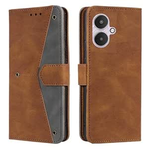 Luxury Counter Flip Cover for Xiaomi Redmi 13C 5G Vegan Leather Flip ...