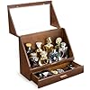 Amazon.com: Miratino Cologne Organizer for Men, Wood Cologne Stand with ...