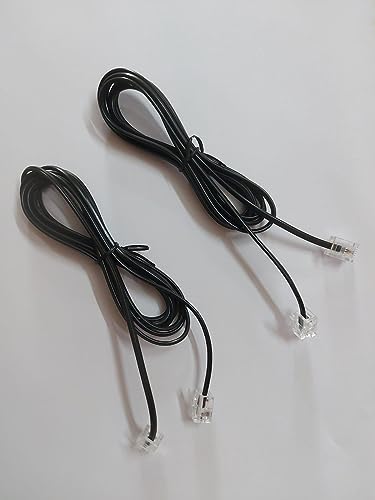 Line Cord Landline Telephone (3 meter pack of 2) : Amazon.in: Electronics
