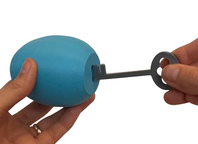 Amazon.com: Locking Easter Egg with Key – Fun Surprise Egg for Easter ...