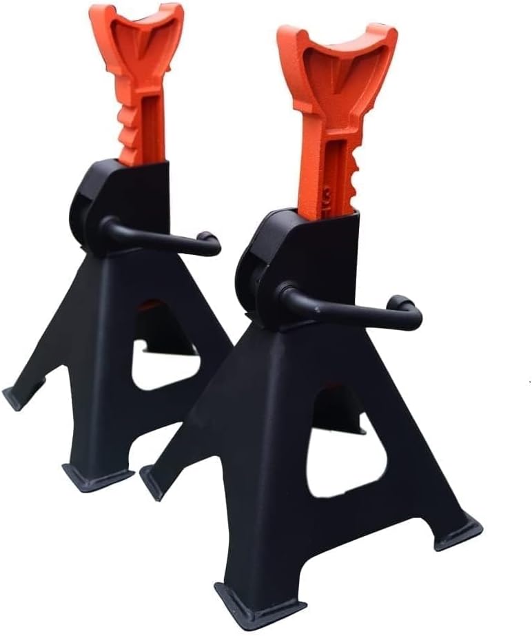 Car Jack Stand, Steel Jack Stands with 3 Ton Capacity with Heavy Duty ...