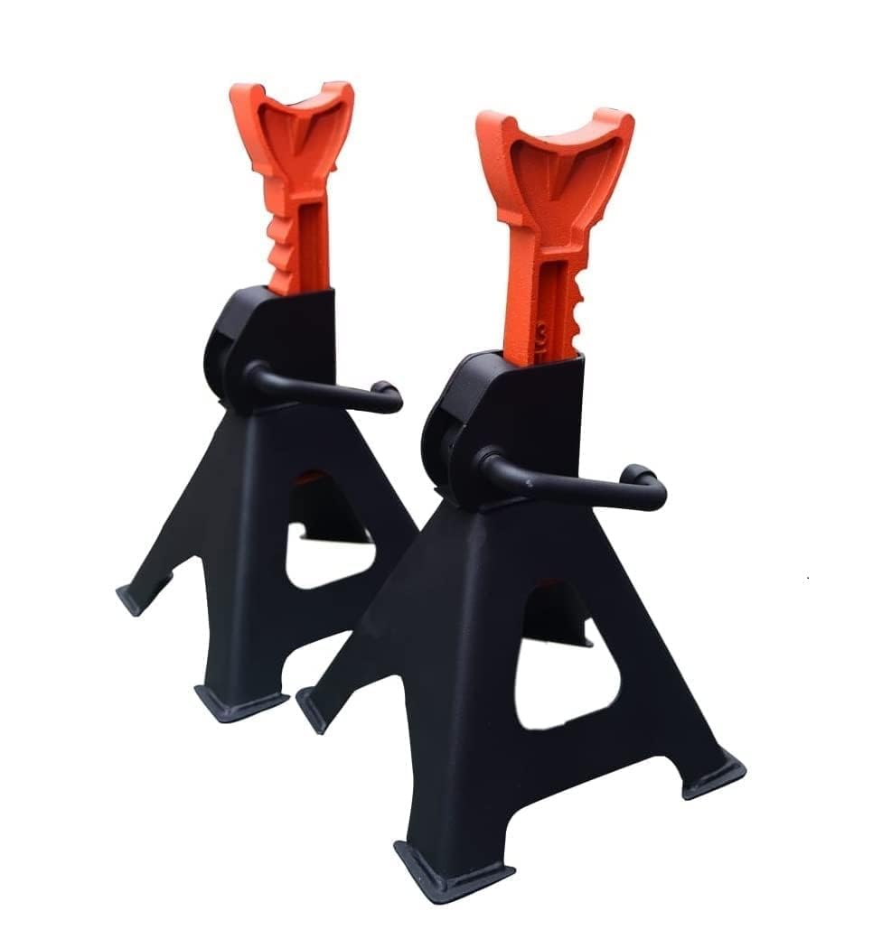 Car Jack Stand, Steel Jack Stands with 3 Ton Capacity with Heavy Duty ...