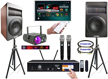 Amazon.com: Singing Machine SML652BK HDMI Groove Mini Portable Karaoke ...