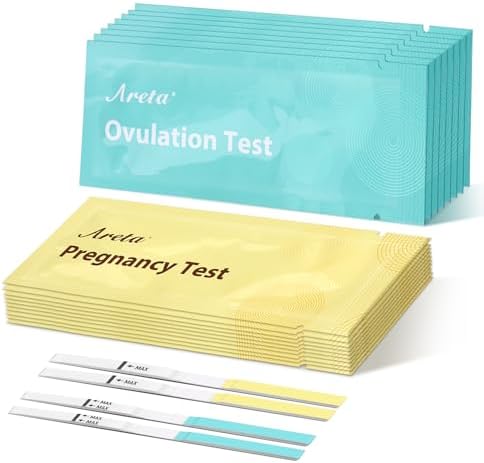Amazon.com: MomMed Ovulation Test Kit (HCG15-LH40), 15 Pregnancy & 40 ...