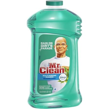 Amazon.com: Mr. Clean Meadows and Rain Febreze Freshness Multi-Surface ...