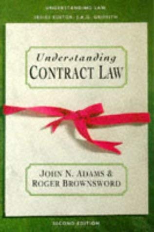 Understanding Contract Law (Understanding Law): Adams, John N ...