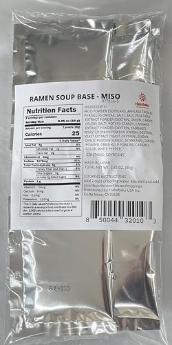 Amazon.com : Ramen Soup Base - Miso - Pack of 8 Product of Japan. Soup ...