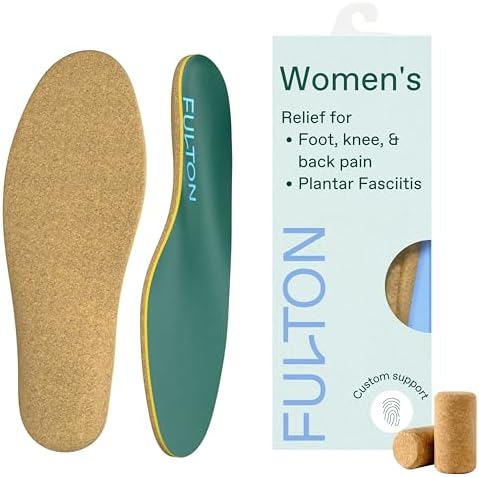 Amazon.com: Fulton Custom Molding Cork Shoe Inserts for Women ...