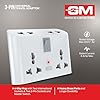 GM 3 Pin 6 AMP Universal Multiplug Travel Adapter
