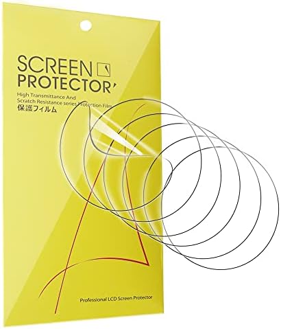 Amazon.com: Lamshaw Universal Round Watch Screen Protector, [6 Pack ...