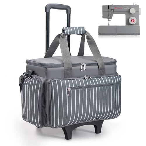 MsJelau Rolling Sewing Machine Case with Wheels Review: The Artisan's ...