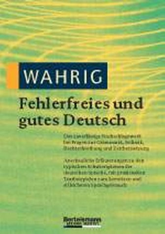 Wahrig 5. Fehlerfreies und gutes Deutsch. : Amazon.de: Bücher