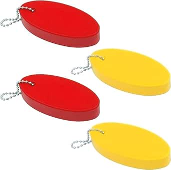 Amazon.com: Notoke 4 PCS Floating Keychain Boat Key, Waterproof Bright ...