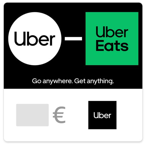 Uber Carte-Cadeau Numérique pour la France par Email