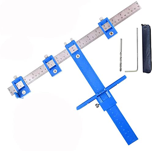 Cabinet Pull Template Hardware Jig Drill Punch Locator Drill Template ...