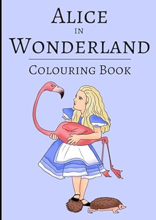 Amazon.com: Alice in Wonderland colouring book: 9798323292523: Thuo ...
