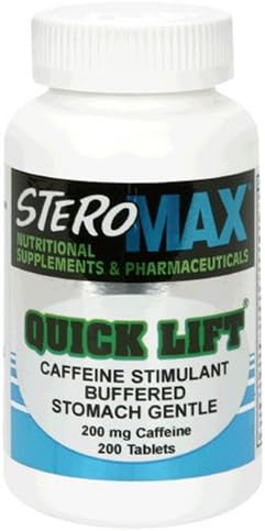 SteroMax Quick Lift, 200 Mg, 200 Tablets (Pack of 2) : Amazon.ca ...