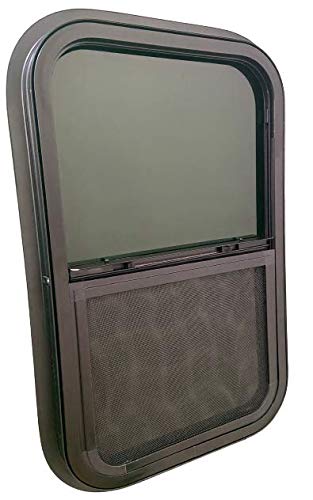 Vintage Technologies Premium RV Window | 20" W X 30" H | Teardrop ...