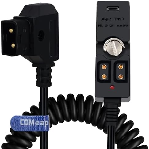 Amazon.com: COMeap Dtap Splitter for SmallRig V-Mount Camera Battery ...