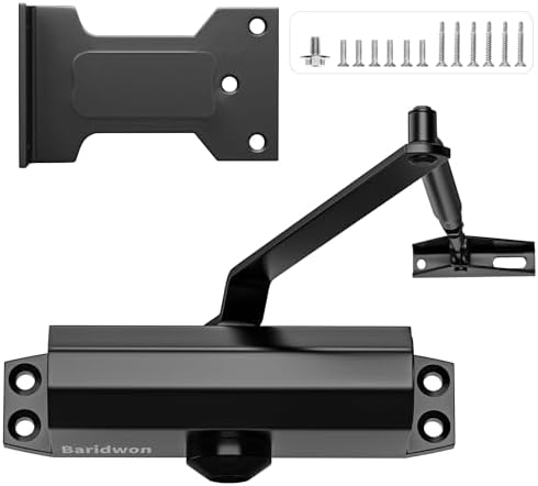 PrimeWare DC-300 Automatic Adjustable Door Closers for Home | Soft ...