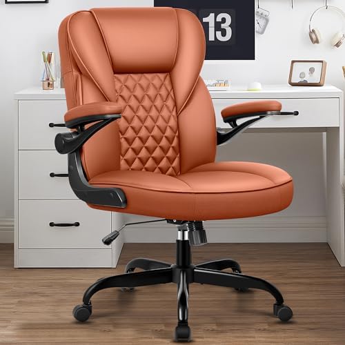 Brick Attic Office Chair Executive Chair Computer Desk Chair PU Leather ...