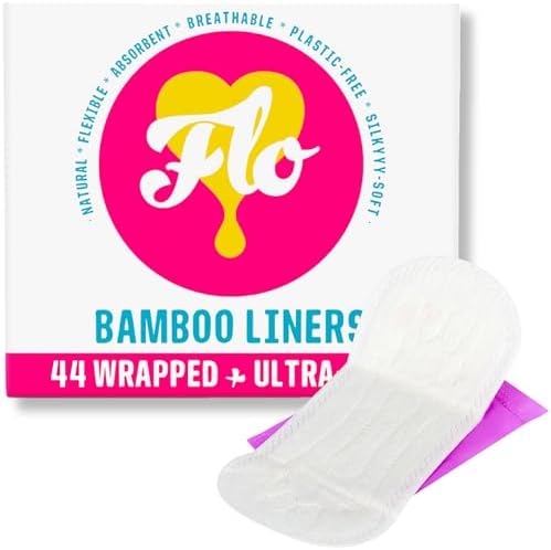 Amazon.com: Flo - Daily Liners (44 Pack) Very Light Flow - Wrapped ...