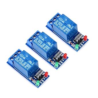 JRBJWYVV 5V 12V 24V Low Level Trigger 1 Channel Relay Module Interface Board Shield for PIC AVR ...