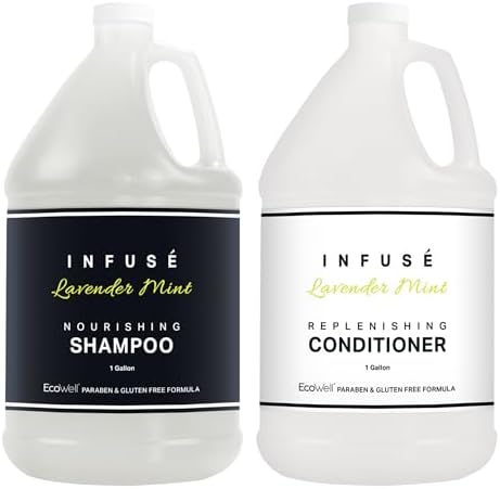 Amazon.com : Terra Pure Infuse Lavender Mint Hotel Shampoo and ...