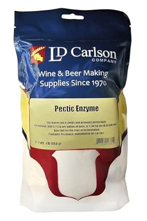 Pectic Enzyme (powder) - 1 lb. : Amazon.com.mx: Alimentos y Bebidas
