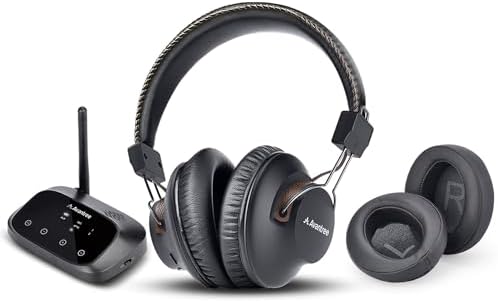 Amazon.com: Avantree HT5009 with Extra Ear Pads Bundle: Wireless ...